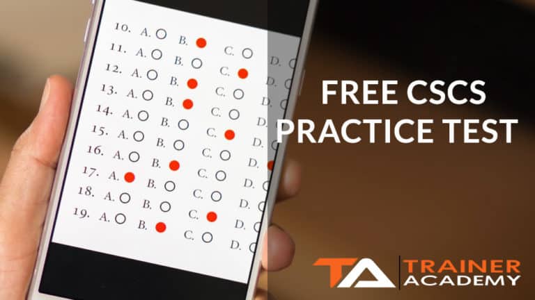 Free CSCS Practice Test - 100 realistic exam questions